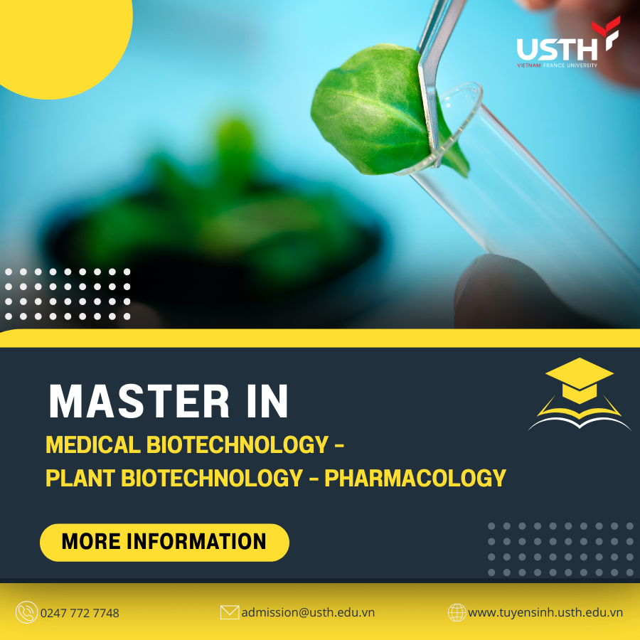 Master in Medical biotechnology - Plant biotechnology - Pharmacology ...