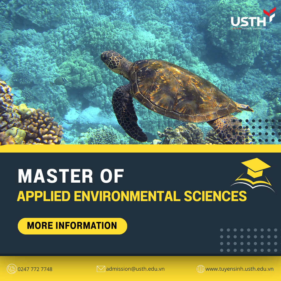 Master of Science in Applied Environmental Sciences - University of science and Technology of Hanoi
